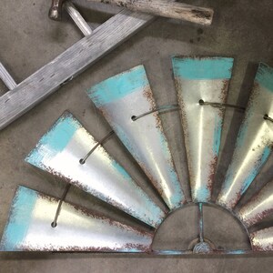 Windmill Wall Decor, Half Windmill, Farmhouse Decor, Windmill Wall Art ...