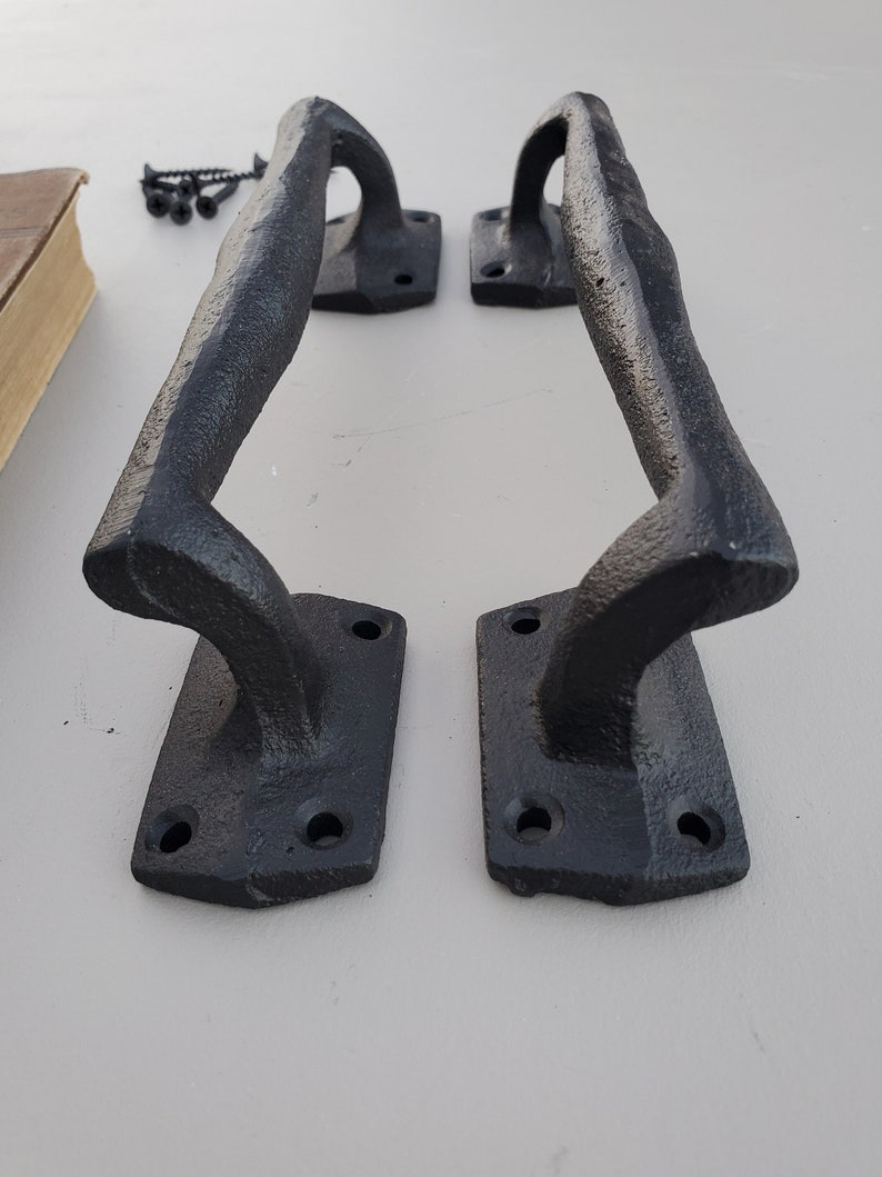 Iron Utility Handles, Door Handle, Knobs and Pulls, Gate Handles - Etsy