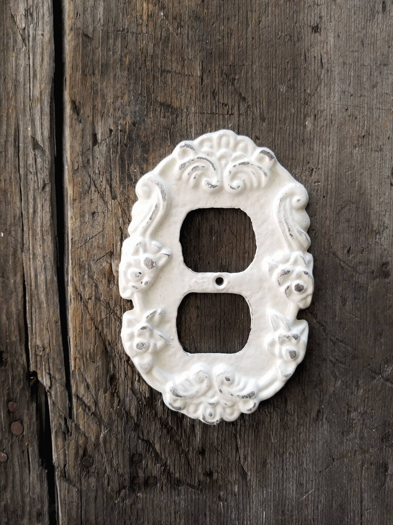 Single Outlet Cover, Outlet Switch Cover, Metal Home Decor, Switch ...