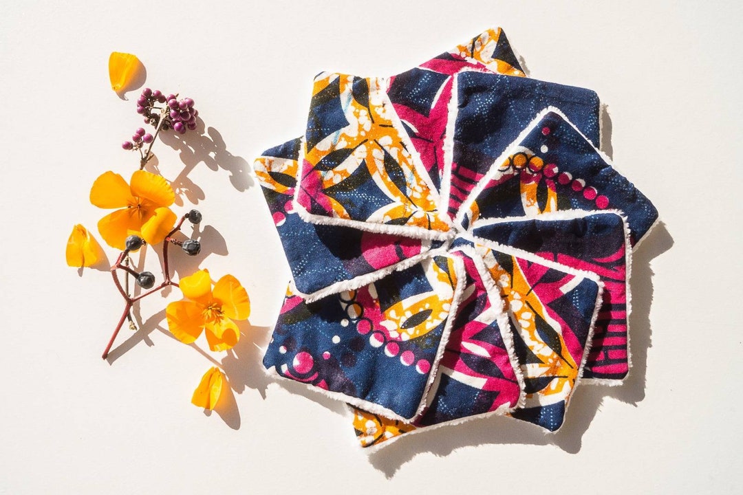 Washable Makeup Remover Wipes in Wax and Terry Fabric Bamboo - Etsy
