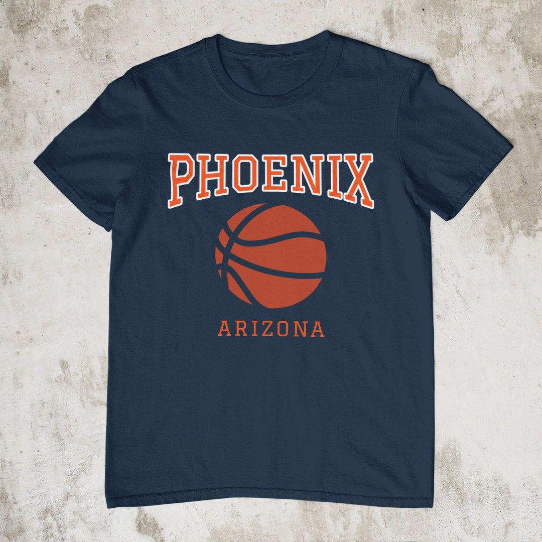 Phoenix Arizona Basketball Team 2021 T Shirt, Vintage College Men Women ...
