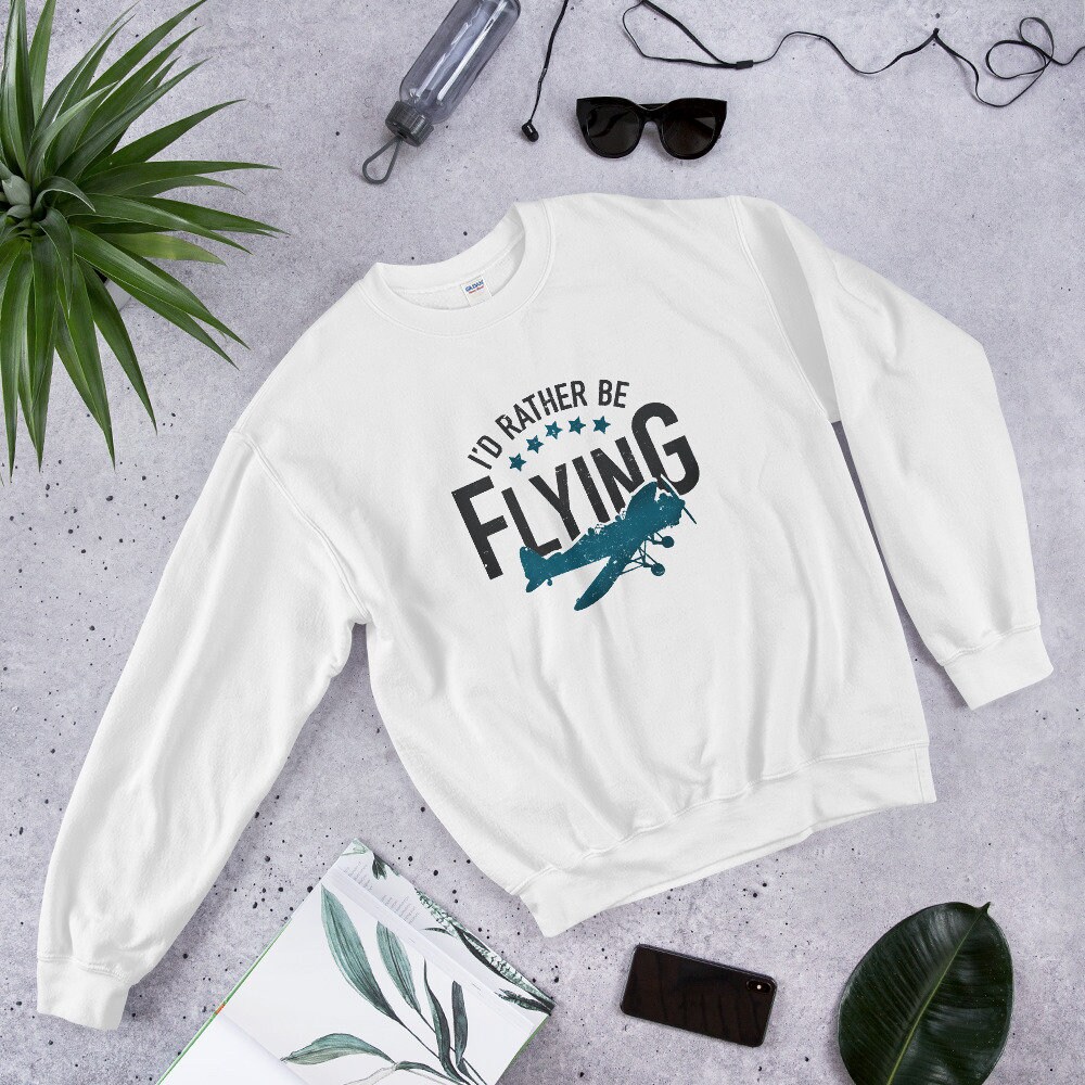 Id Rather Be Flying Pilot Gifts for Him and Her Vintage | Etsy