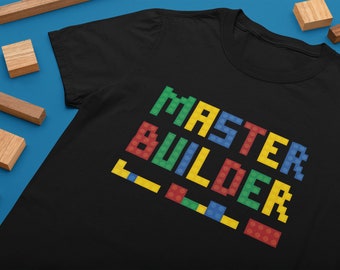 Master Builder T Shirt - Etsy