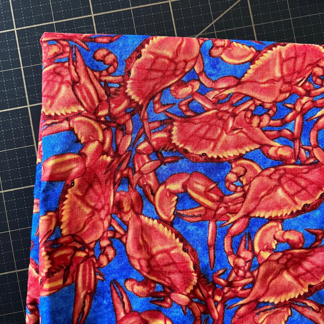 Fresh Catch Lobster Fabric by Paul Brent for Northcott 7/8 Yard - Etsy