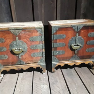 Tansu Nightstand - Etsy