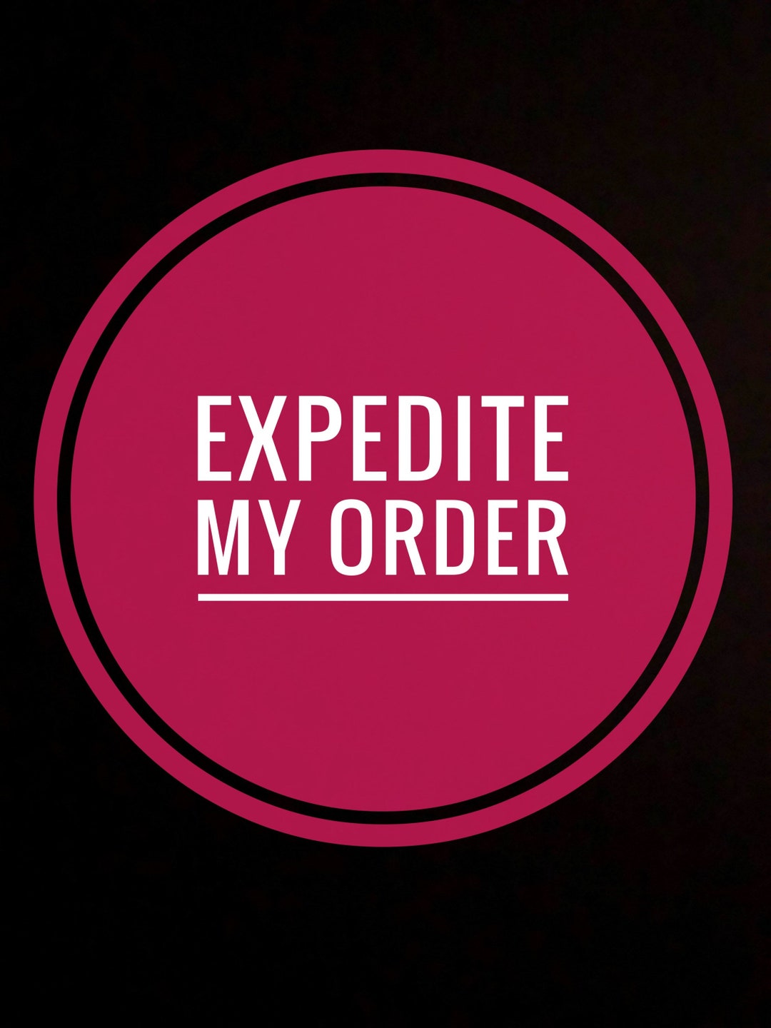 Expedite My Order - Etsy