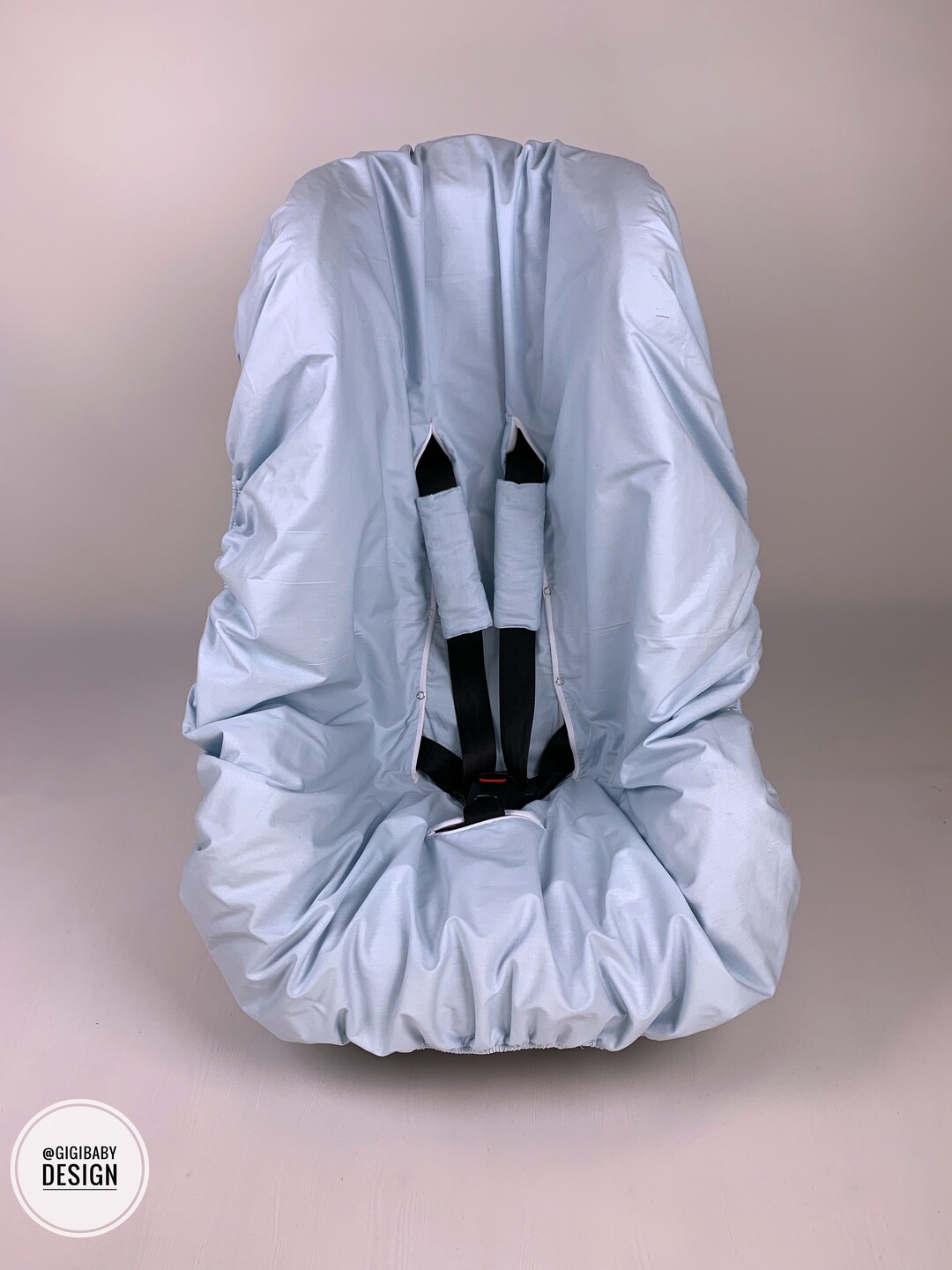 Baby Blue Toddler Car Seat Liner, Breathable Waterproof Liner, Optional ...