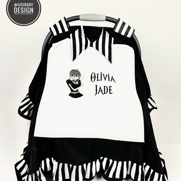 Wednesday Addams Cotton Fabric - Etsy