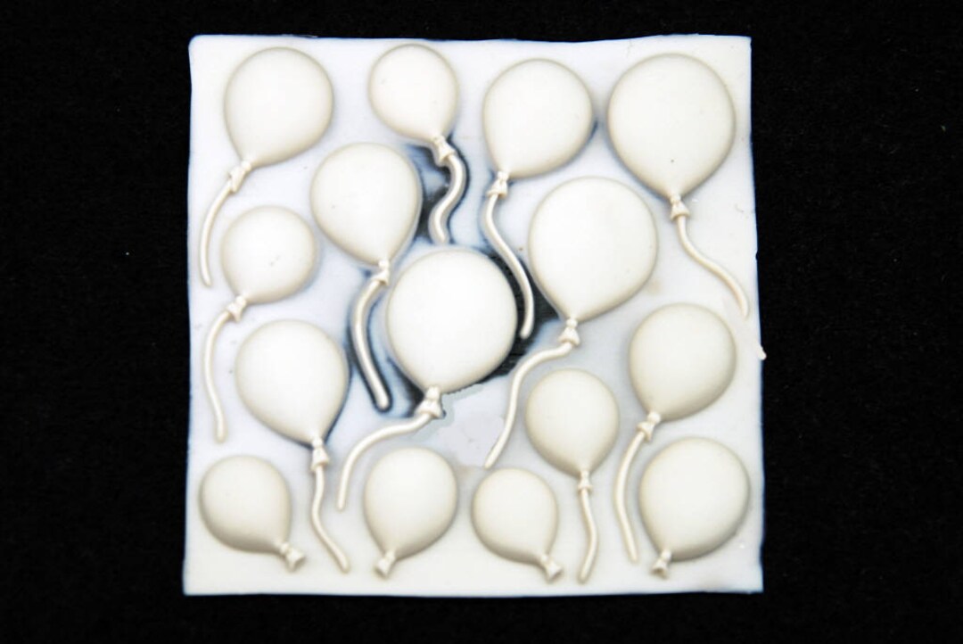 Silicone Mold Balloons SET, Casting Mold, Candle, Raysin, Decoration ...