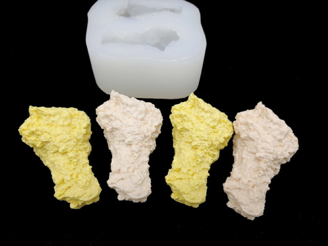 Silicone Mold 2 Chicken Legs Casting Mold, Candle, Raysin, Decoration ...