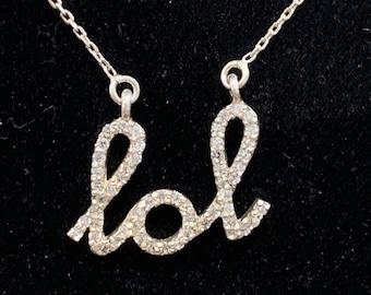 Lol Necklace - Etsy