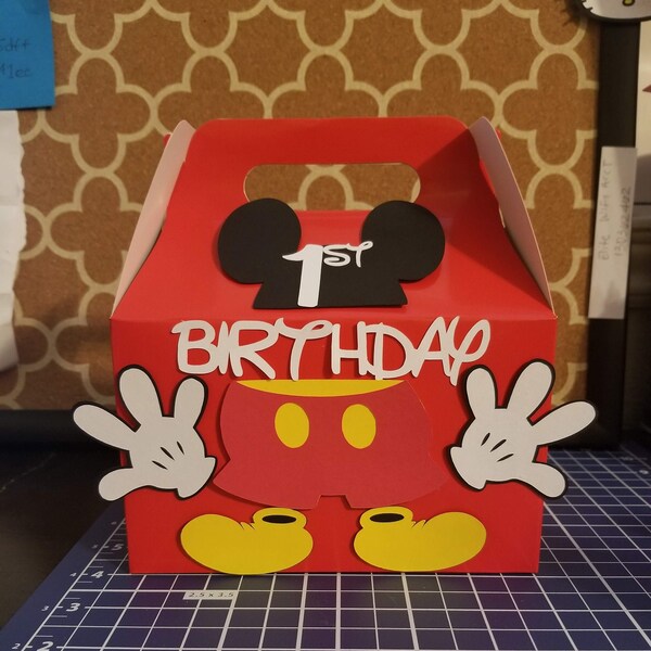 Mickey Mouse and Minnie Mouse Goodie Boxes - Etsy
