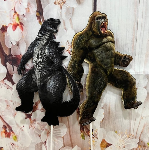 Godzilla Cake Topper/ Godzilla Cake/ Godzilla Birthday/ - Etsy