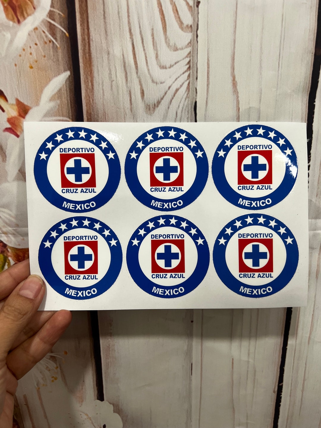 Cruz Azul Stickers/ Cruz Azul Soccer Team/ Liga Mexicana/ Soccer ...