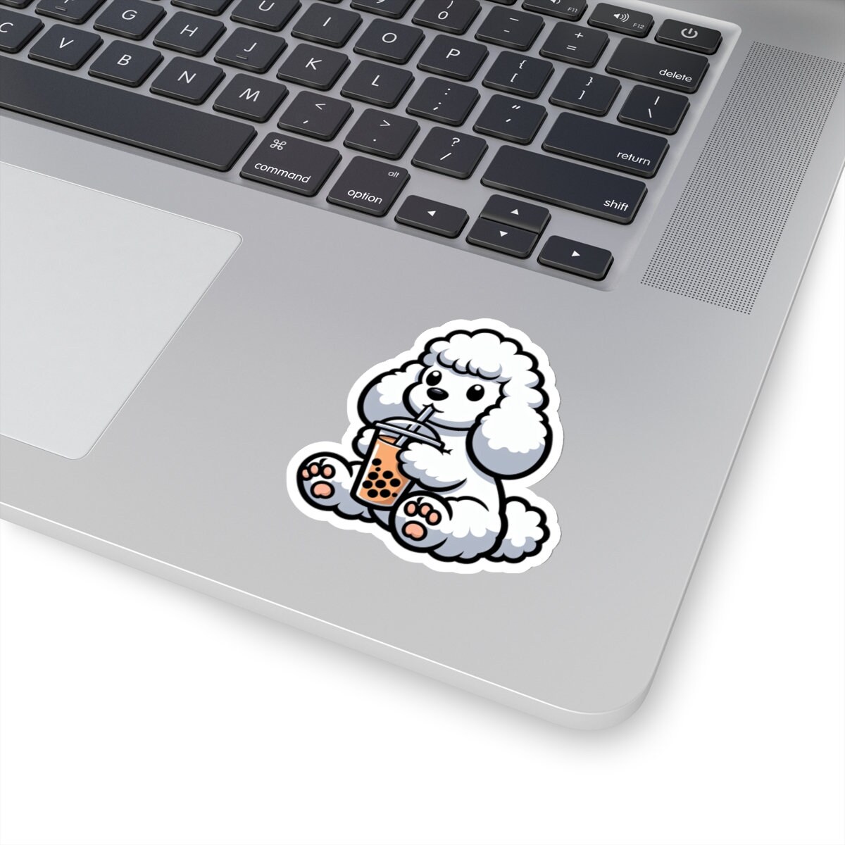 Standard Poodle Bubble Tea Sticker Perfect Poodle Boba Gift for Dog ...