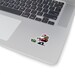 Turtle Reptile Santa Claus Sticker Perfect Sea Turtle Christmas Gift ...