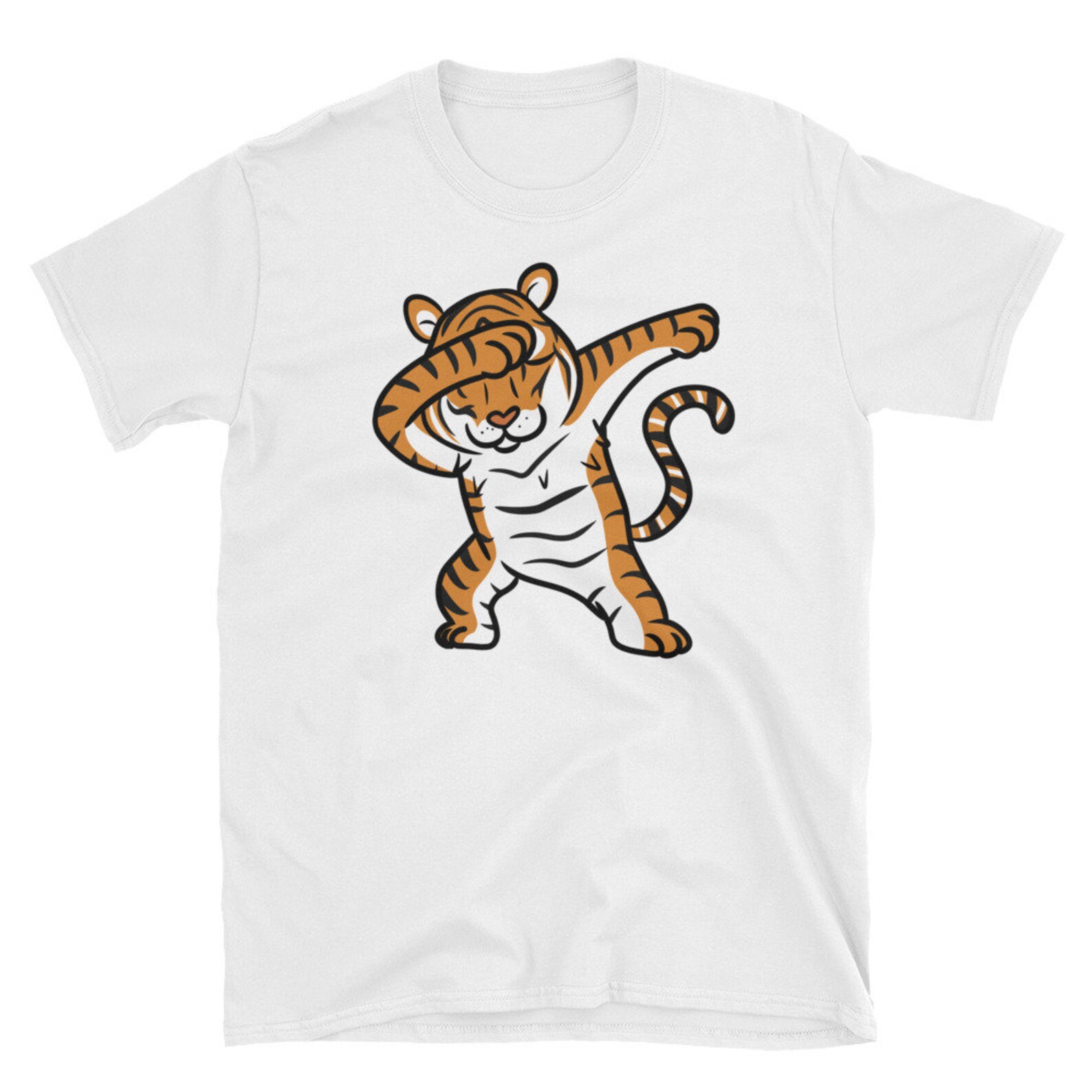 Dabbing Tiger Dab Dance Shirt Funny Tiger T-Shirt Tiger | Etsy