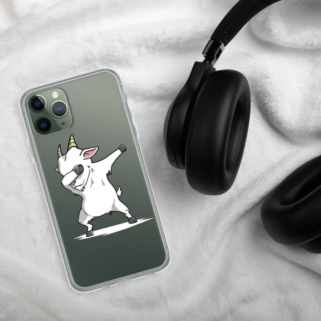 Dabbing Goat iPhone Case, Funny Goat Gift, Pet Dab Dance Phone Case ...