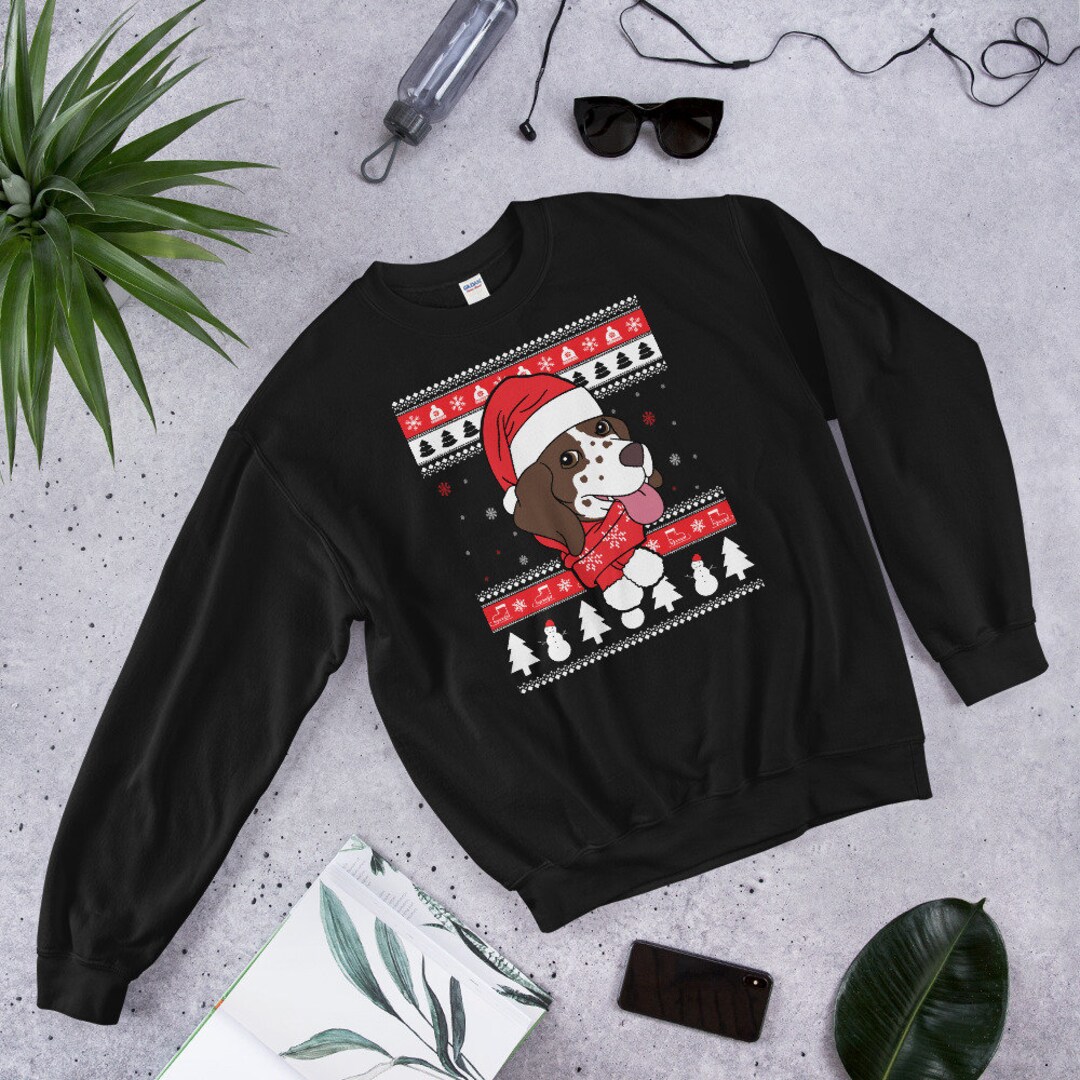 German Shorthaired Pointer Ugly Christmas Sweatshirt - Etsy