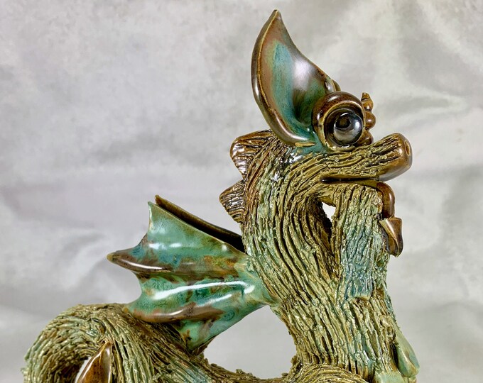 Vintage England Yare Designs Pottery Winged Dragon With Forked Tongue - Etsy
