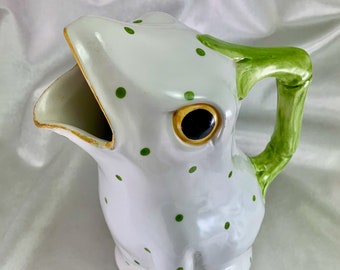Frog Pitcher - Etsy