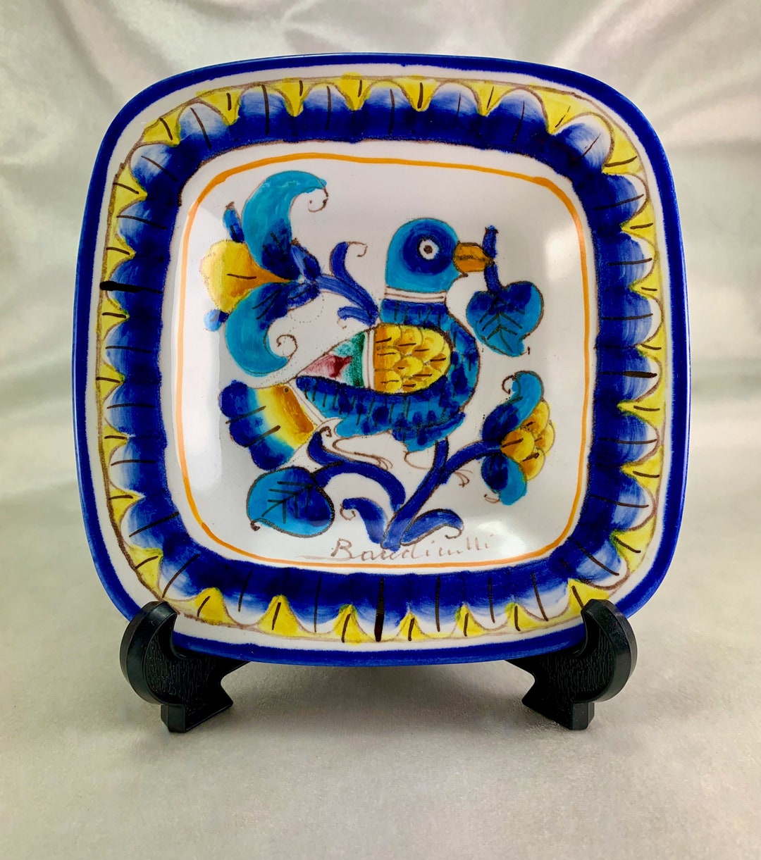 Vintage Italy Ceramic Baudinelli for Romano Innocenti Bird - Etsy