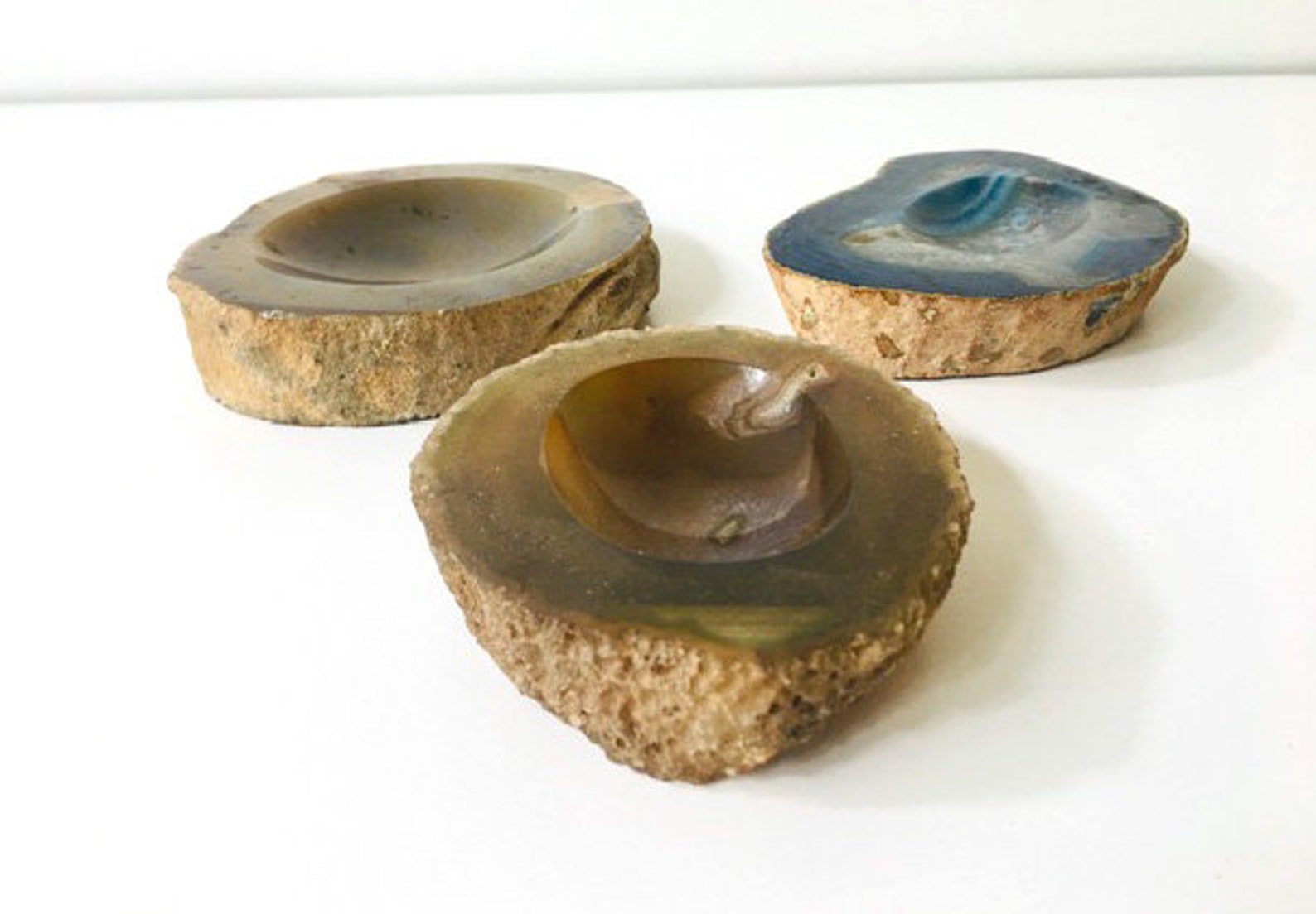 Vintage 70 Set of 3 Pocket Drains in Agathe - Etsy