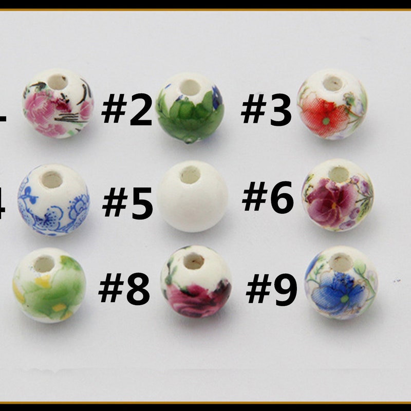 Chinese Ceramic Bead - Etsy