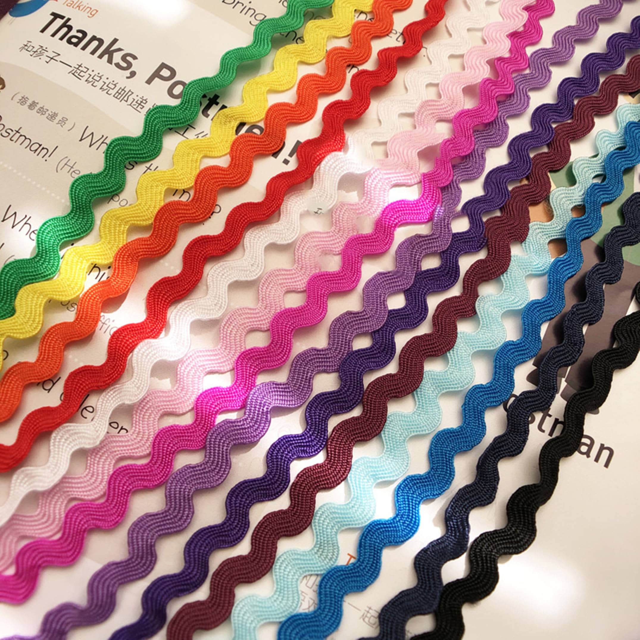 5 Yard 1/4 Width Rick Rack Ric Rac Trim Wavy Sewing | Etsy