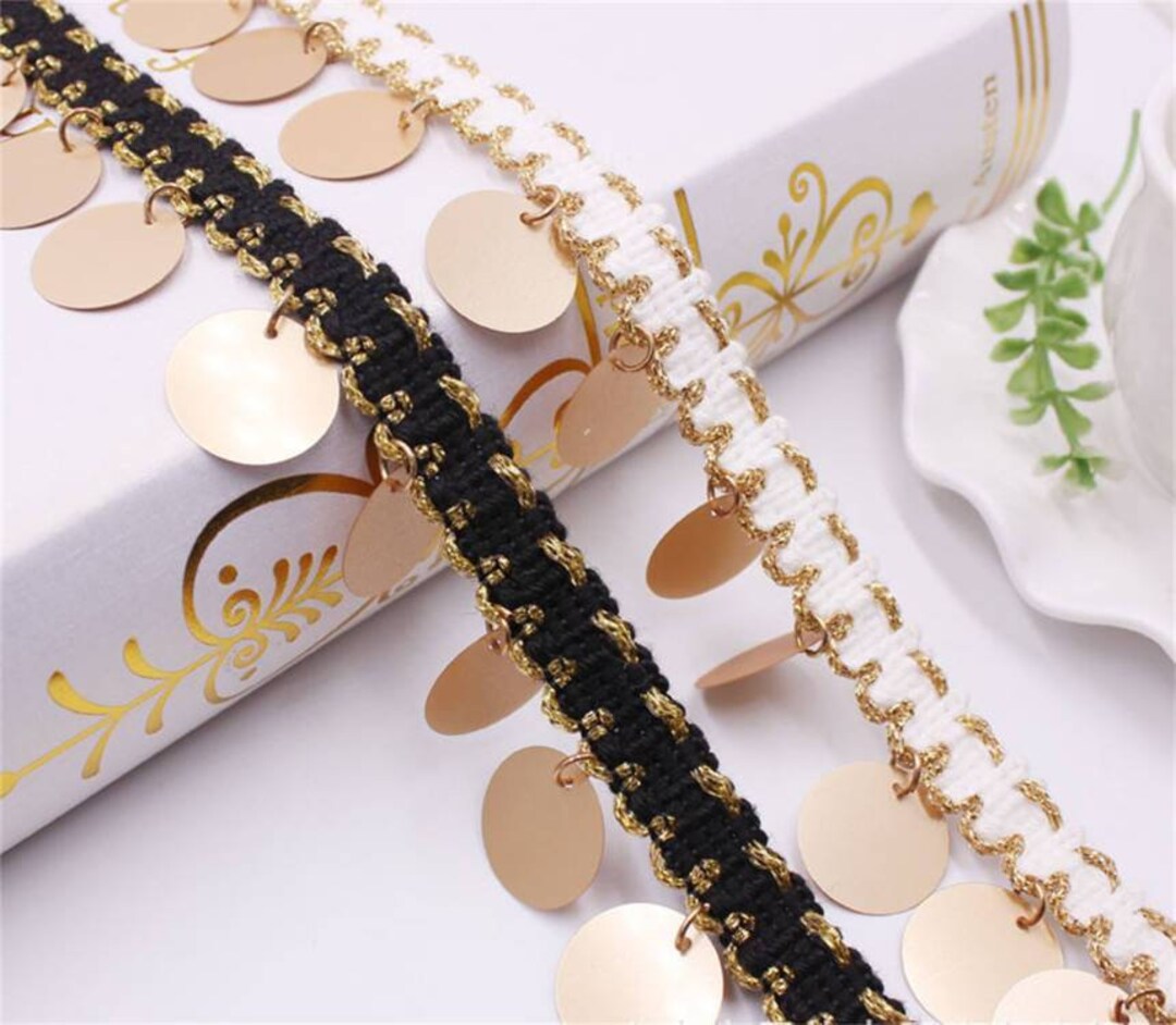 Roundness Paillette Trim,small Bead Trim , Jewelry Making for Bridal ...