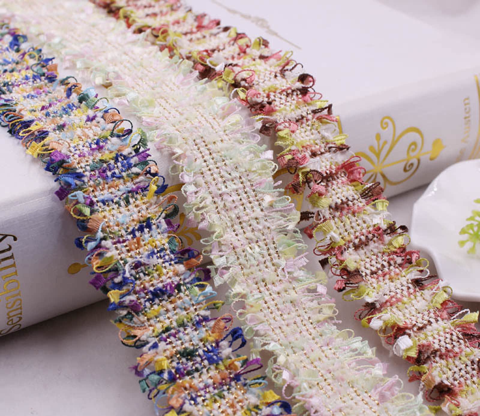 Crochet Lace With Trimming , Great for Home Decor & Jewelry Making for ...
