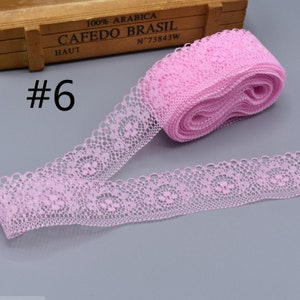 5 Yards Semicircle Lace Polyester Lace Trim, Great for Home Decor ...