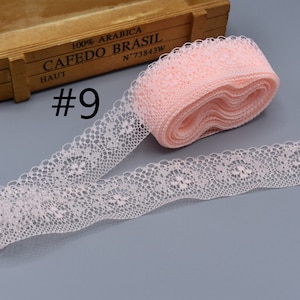 5 Yards Semicircle Lace Polyester Lace Trim, Great for Home Decor ...