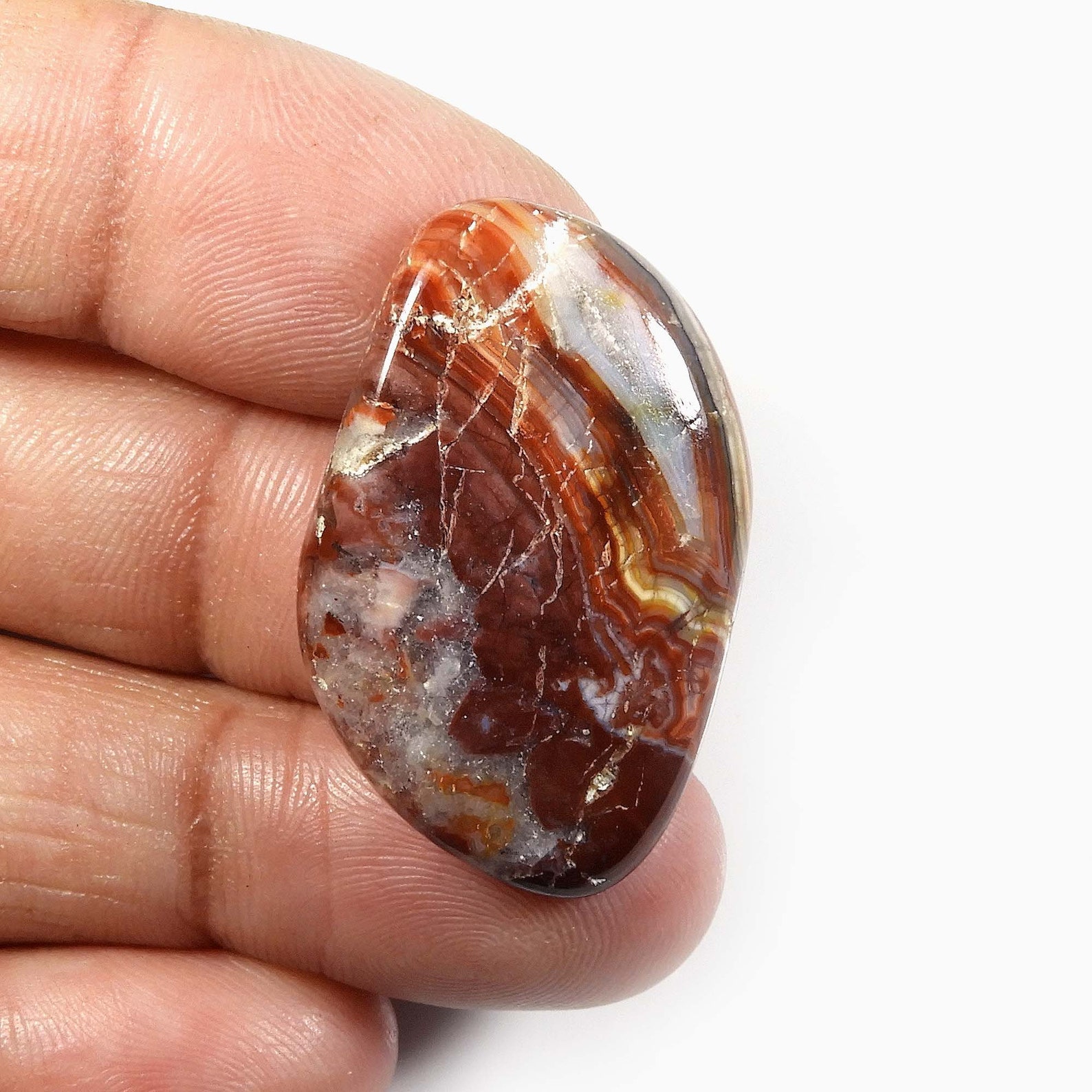 Red Agate Natural Crazy Lace Agate Gemstone Crazy Lace Agate | Etsy