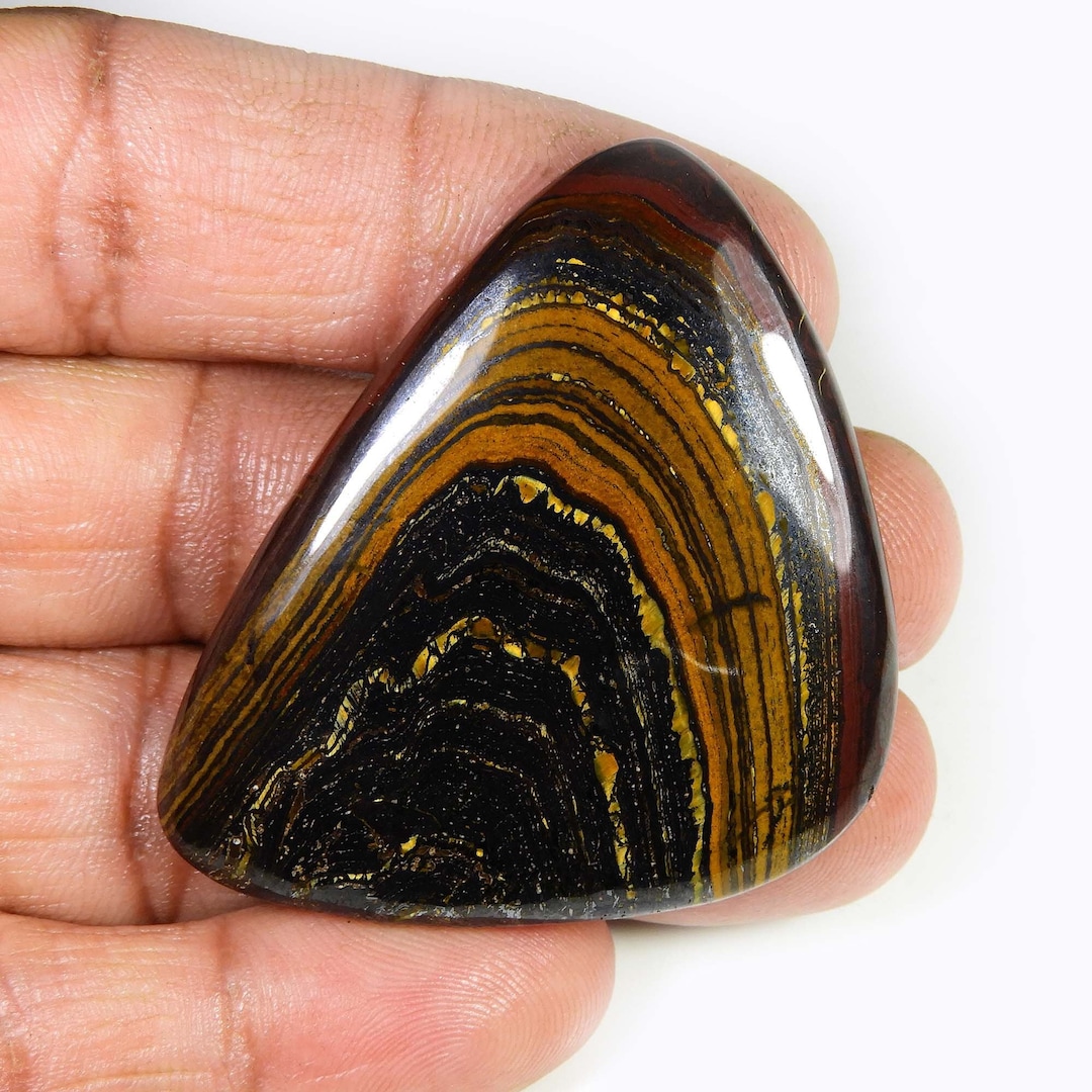 Top Quality Tiger Iron Gemstone Natural Tiger Iron Cabochons Tiger Iron ...