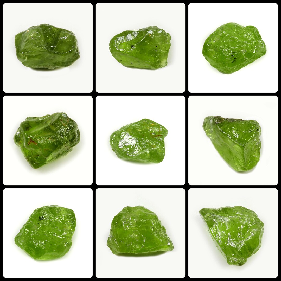 Raw Peridot Rough Peridot Crystal Peridot Stone Healing Crystals ...