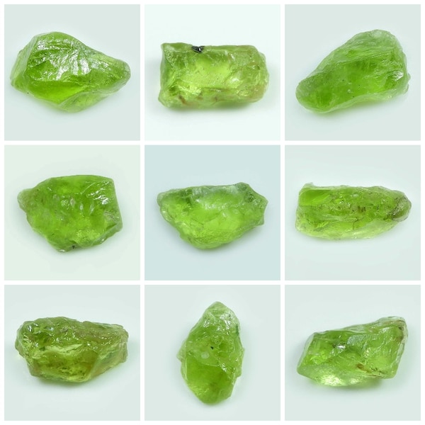 Peridot Crystal - Etsy