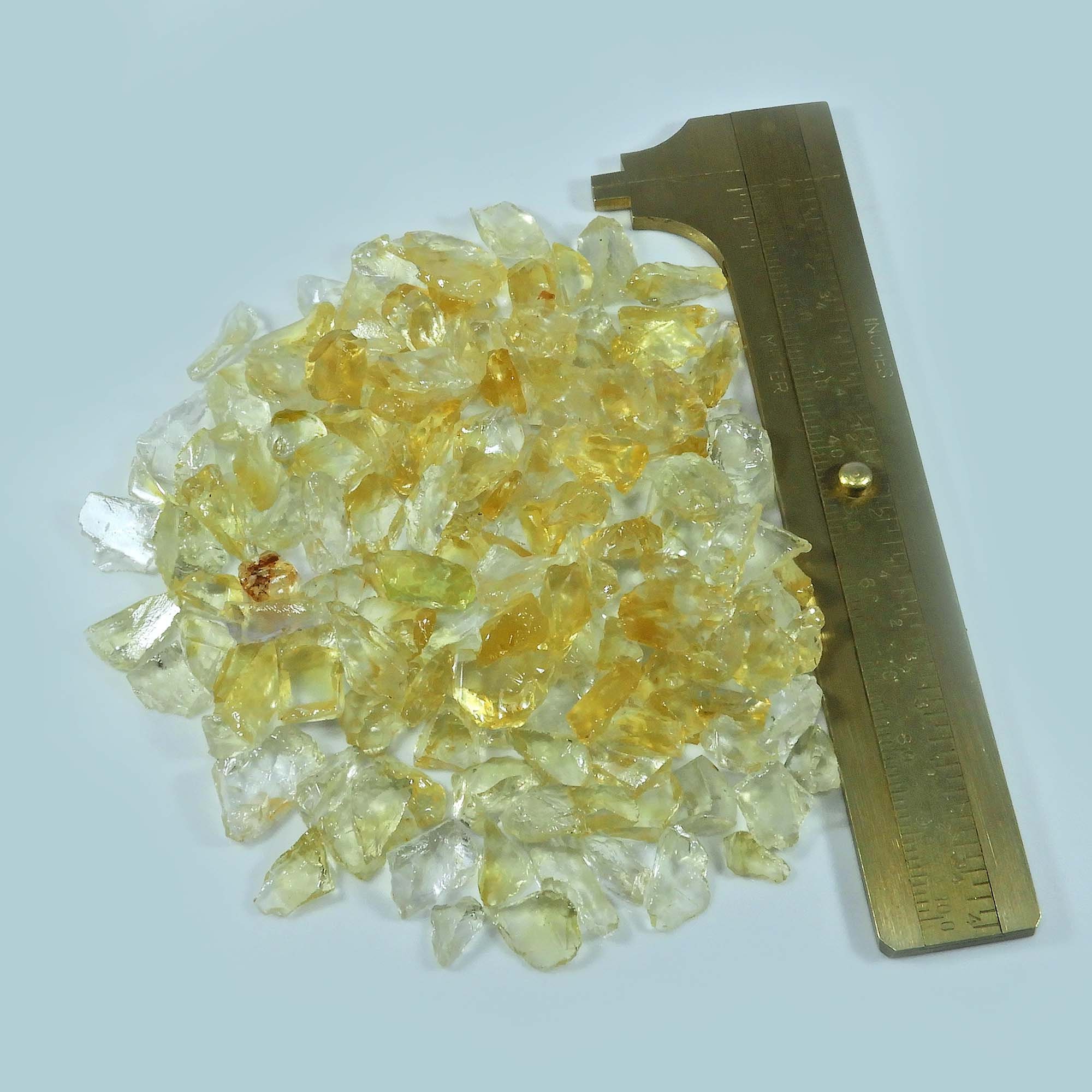 50 Gram Citrine Chips Crystal Citrine Stone Healing Crystal - Etsy