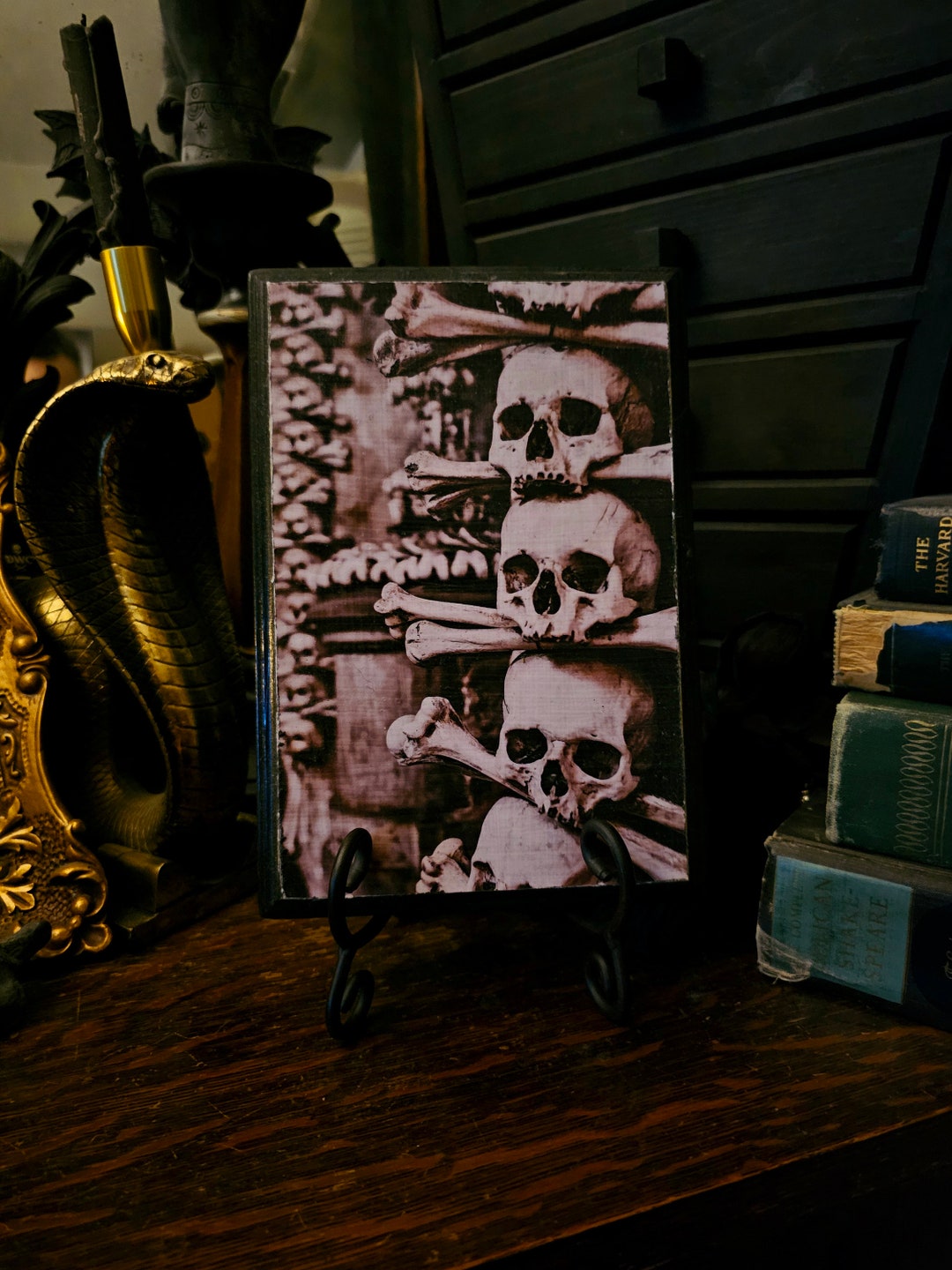 Crypt,grave Wall Art, Gothic Home Decor - Etsy