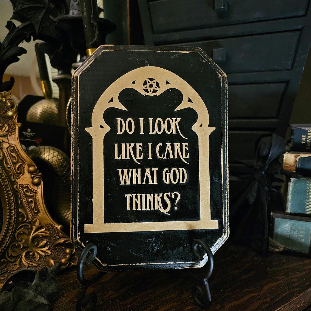 Gothic Horror Decor, Occult or Dark Humor for Gallery Wall - Etsy