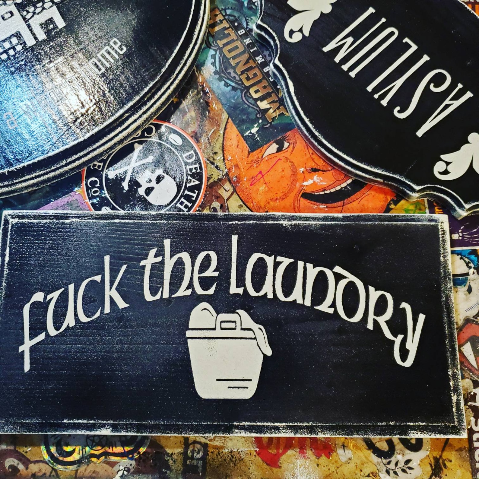 Funny Wall Plaque Wall Decor House Warming Gift | Etsy