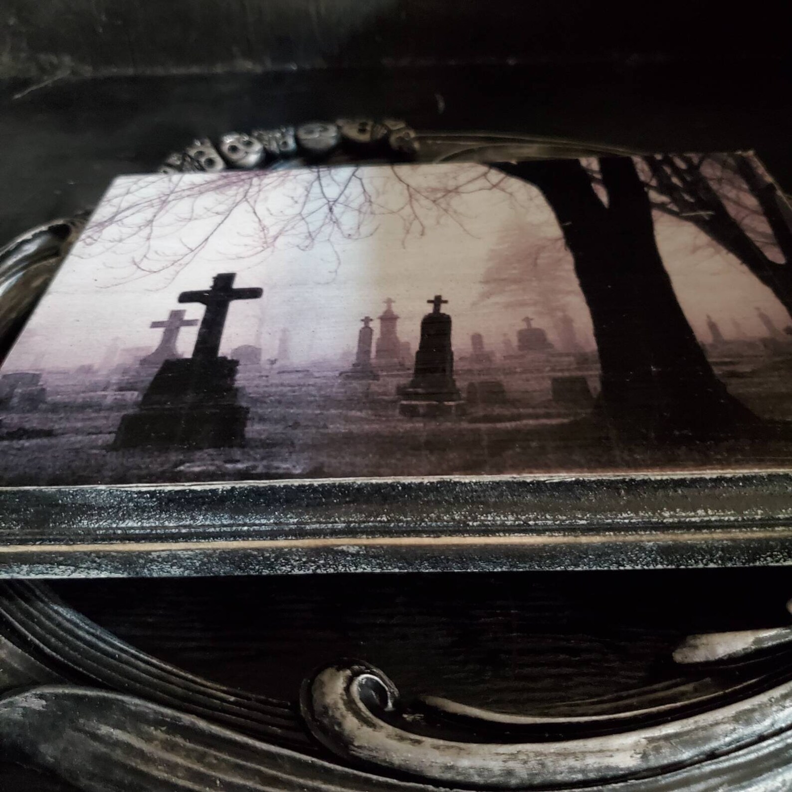 Cemetery Plaque Gothic Wall Decor Gothic Home Decor - Etsy