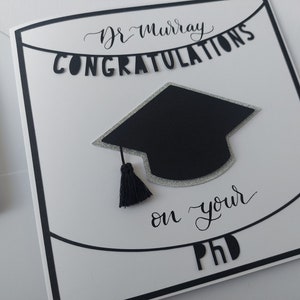 Personalised Congratulations on Your Degree Card | Masters Degree ...