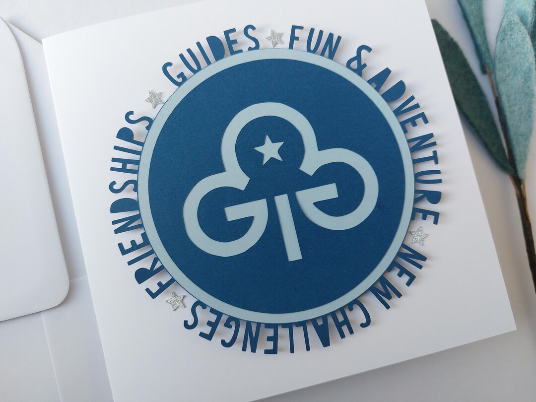 Girl Guides Card | New Guide | Thank You Brownie Leader Card ...