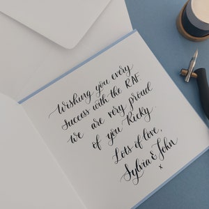 Personalised RAF Graduation Card Royal RAF Congratulations - Etsy