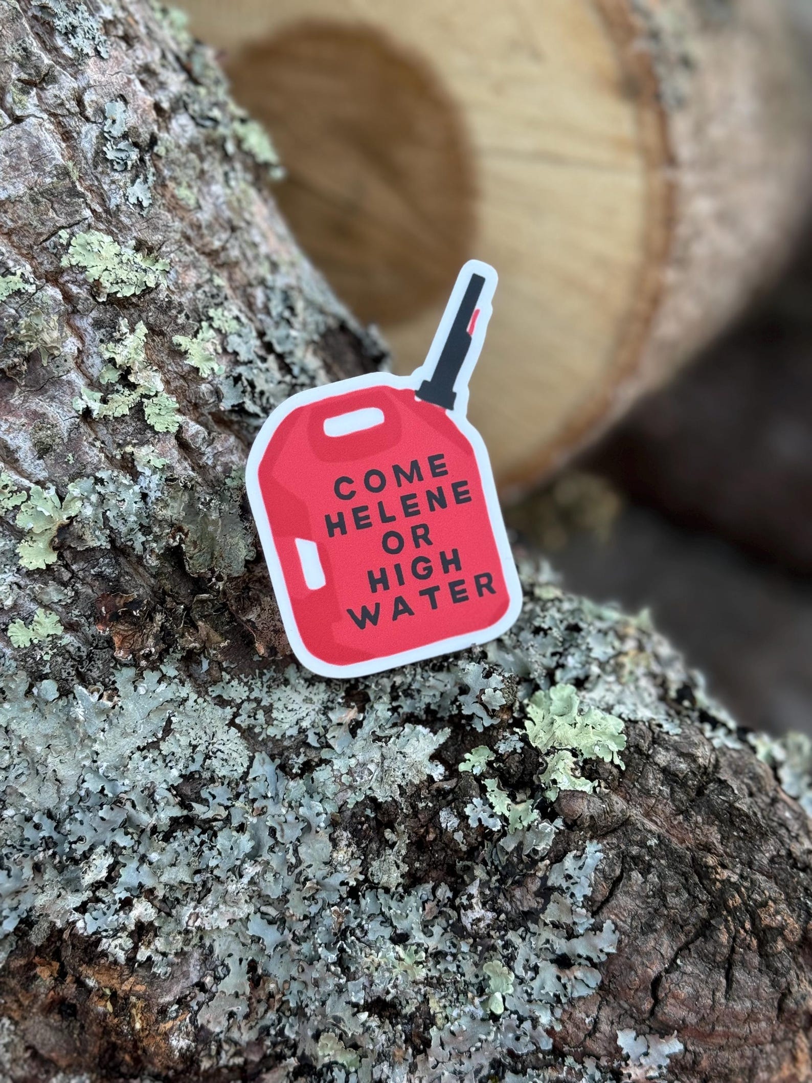 Come Helene or High Water : Mountain Strong Sticker, Hollers ...