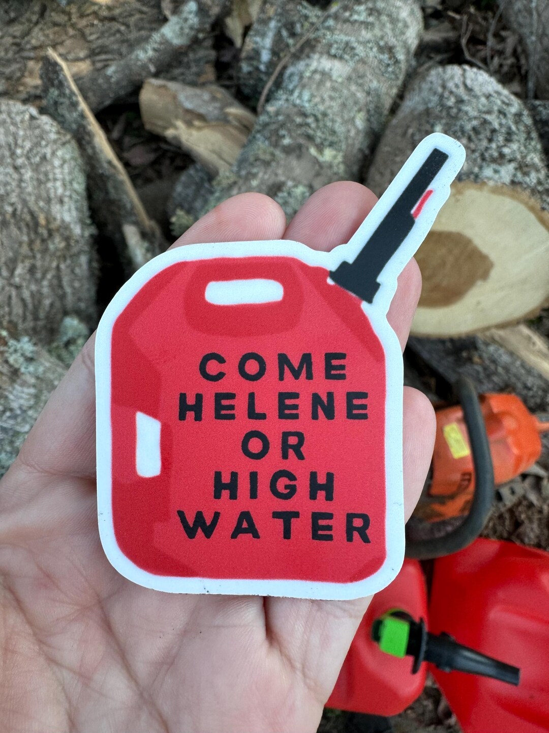 Come Helene or High Water : Mountain Strong Sticker, Hollers ...