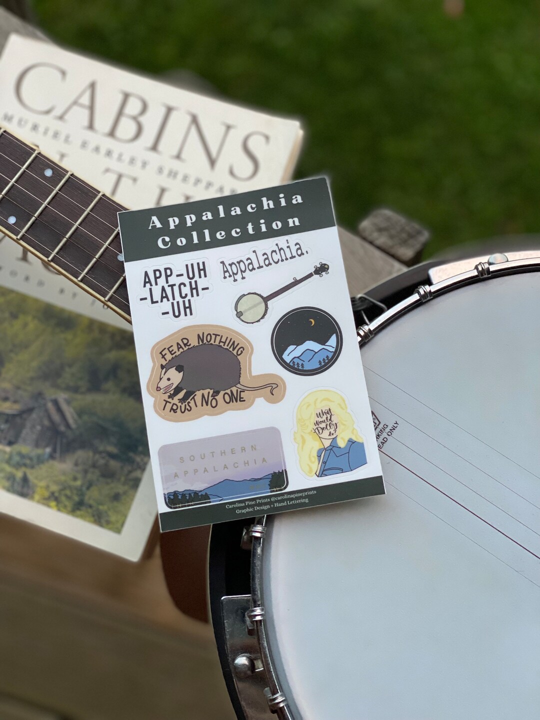 Appalachia Collection- Assorted Stickers, Gift for Appalachia Lovers ...