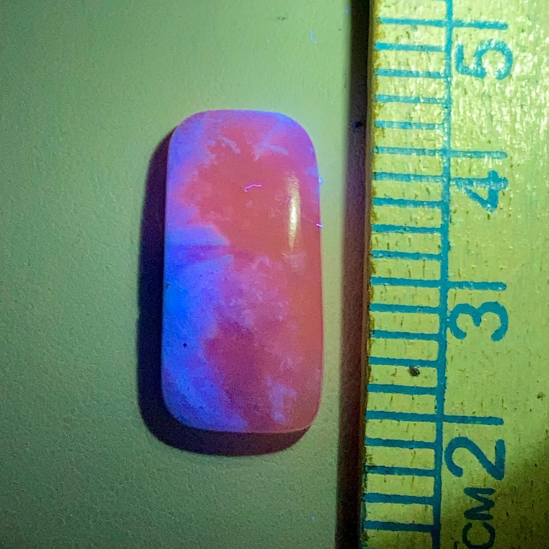 Natural Hackmanite , Colour Changing Stone , Cushion Cabochon, 25x13x6 ...