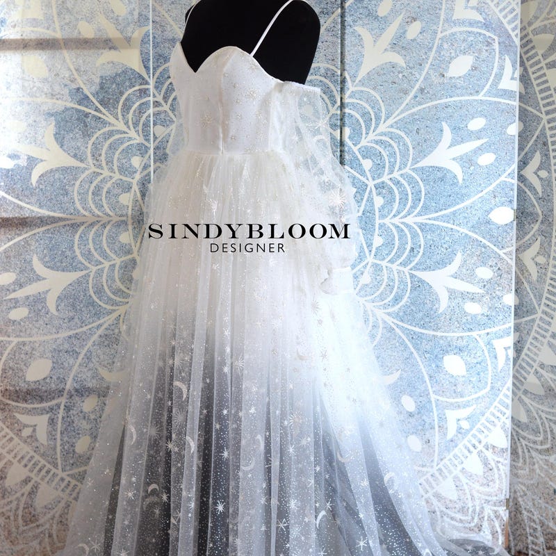 Celestial Wedding Dress - Etsy UK